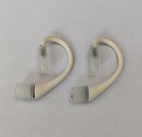 China Custom OWS Bone Conduction Earphone Silicone Ear Hook Cable Semi-Rigid LSR Parts 2 Colors for sale