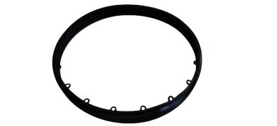 China Custom Silicone Sealing Rings for Home Audio Speakers Waterproof Gasket 80 Shore A for sale