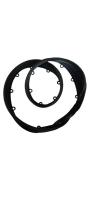 China Custom Silicone Sealing Rings for Home Audio Speakers Waterproof Gasket 80 Shore A for sale