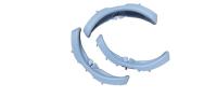 China Custom Medical Silicone Sealing Gasket -50°C to 200°C Hospital Goggles Accessories for sale