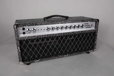 China Custom Handwired Guitar Amp Head 100W SSS Steel String Singer Tone with Snake Tolex for sale