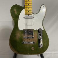 China Custom Vintage Aged TPP Francis Rossi Status Quo Tribute Relic Electric Guitar 22 Fret Alder Body for sale