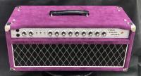 China Custom Grand SSS100 Hand Wired Tube Guitar Amplifier Head 100W Purple 5881 12ax7 for sale