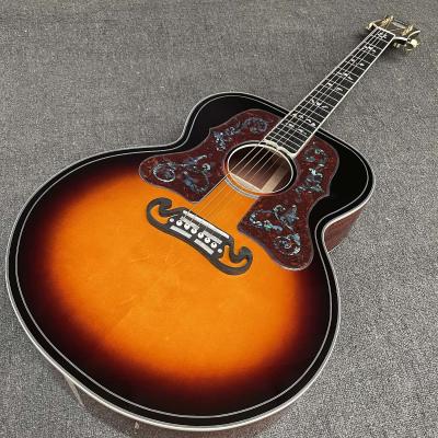 China Custom 43 Inch SJ200 Acoustic Guitar Cocobolo Back Sides Bob Dylan Collector Edition 2015 for sale