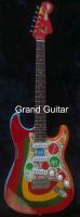 China Custom Grand George Harrison Rocky Electric Guitar 22 Fret Mahogany Body Rosewood Fingerboard OEM for sale