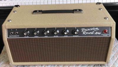 China Custom Grand 1964 1965 Princeton Reverb Tube Guitar Amp Head 15W OEM Clone for sale