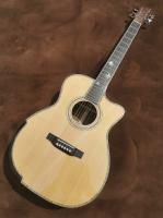 China Custom 40 Inch GA Body All Solid Spruce Wood Acoustic Guitar Handmade for sale