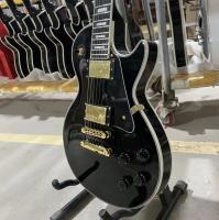 China Custom GB Style LP Les Paul Electric Guitar Mahogany Body 22 Fret Ebony Fretboard Black for sale