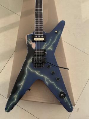 China Factory Custom Dean Dimebag Electric Guitar Vintage Relic Aged Rosewood Fingerboard 6 String for sale