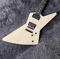 China Explorer Electric Guitar Rosewood Fingerboard Cream White 22 Frets High Quality for sale