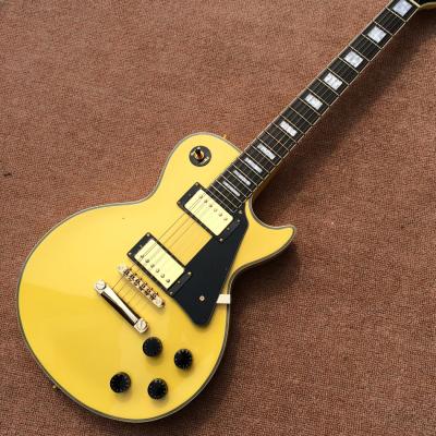 China Custom LP Electric Guitar Mahogany Body Ebony Fingerboard 22 Fret Gold Hardware for sale