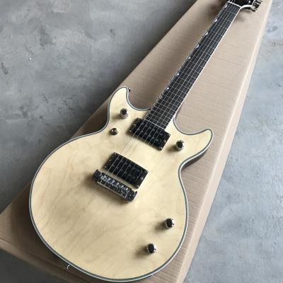 China OEM Mahogany Electric Guitar with Ebony Fingerboard 22 Fret Brazil Wood Bow for sale