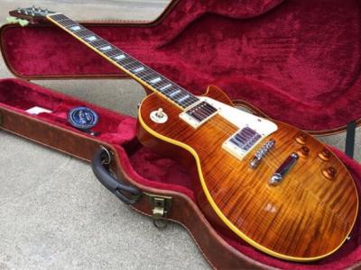 China Custom LP Electric Guitar Rosewood Fingerboard Solid Mahogany Body 22 Fret Tobacco Burst for sale