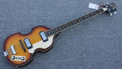 China 4-String BB2 Bass Violin Bass Hi-BB Series Fully Hollow Body Electric Bass Guitar 22 Fret Rosewood Fingerboard for sale