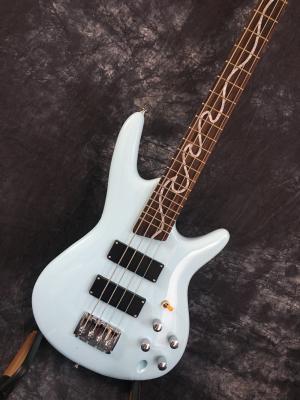 China 4 String Ken Smith Electric Bass Guitar Mahogany Body Maple Neck Rosewood Fingerboard Gold Hardware for sale