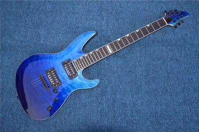 China ESP LTD Electric Guitar Mahogany Body 24 Frets Ebony Fretboard Quilted Maple Top for sale