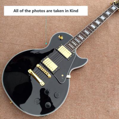 China Custom LP Electric Guitar Mahogany Body Rosewood Fretboard 22 Frets Gold Hardware for sale