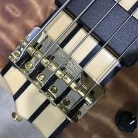 China Custom 5 String Bass Guitar Rosewood Fingerboard 22 Frets Basswood Body Mahogany Neck for sale