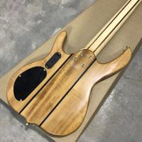 China Custom 5 String Bass Guitar Rosewood Fingerboard 22 Frets Basswood Body Mahogany Neck for sale
