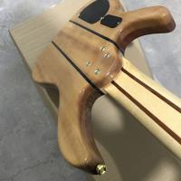China Custom 5 String Bass Guitar Rosewood Fingerboard 22 Frets Basswood Body Mahogany Neck for sale