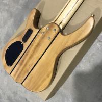 China Custom 5 String Bass Guitar Rosewood Fingerboard 22 Frets Basswood Body Mahogany Neck for sale