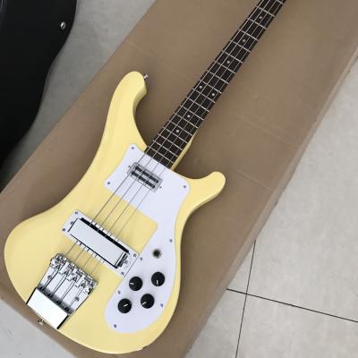 China Custom 4 String Bass Guitar Rosewood Fingerboard 22 Frets Basswood Body for sale
