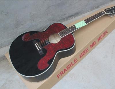 China BILLIE JOE G180 Acoustic Electric Guitar Black Spruce Top 21 Frets for sale