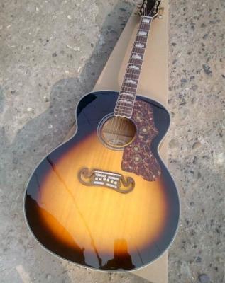 China Chibson G200 VS Acoustic Electric Guitar Spruce Top Mahogany Neck 21 Frets Fishman Preamp for sale