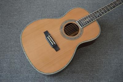 China All Solid Wood 39 Inch 000 Acoustic Guitar Ebony Fingerboard 22 Frets Rosewood Back Sides for sale
