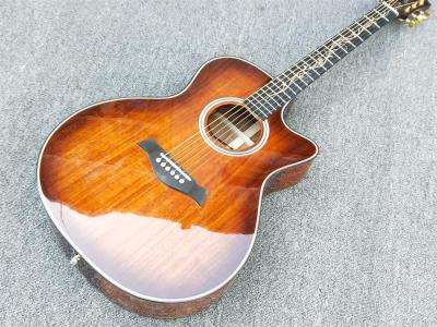 China Factory Handmade 41 Inch KOA Acoustic Guitar with Ebony Fingerboard and Mahogany Neck for sale