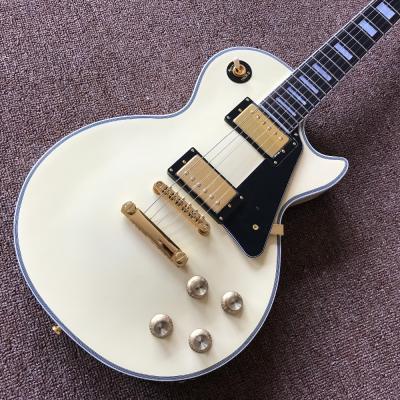 China Custom Mahogany LP Electric Guitar 22 Fret Maple Body Rosewood Fingerboard Gold Hardware for sale