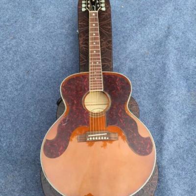 China Chibson J180 Blonde Electric Acoustic Guitar Spruce Top 21 Frets for sale
