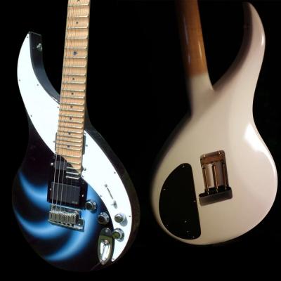 China OEM Electric Guitar Mahogany Body Maple Fingerboard 22 Fret Chrome Hardware Tremolo Bridge for sale