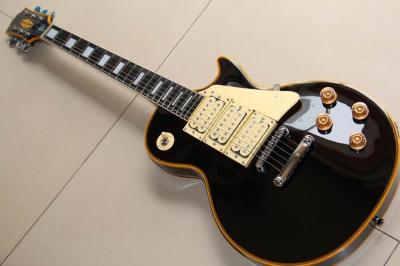 China Ace Frehley Budokan Vintage LP Electric Guitar Mahogany Body 22 Fret 3 Pickups Black for sale