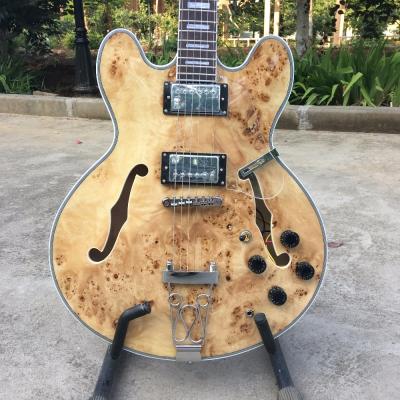 China L5 Electric Jazz Guitars in Natural for sale