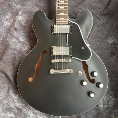 China Semi Hollow Body ES 335 Jazz Electric Guitar 22 Fret Maple Body Rosewood Fingerboard Chrome Hardware for sale