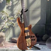 China Custom Alembic Style Neck Through Body 4 Strings Electric Bass for sale