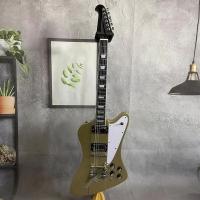 China Custom Gibson Style Gold Firebird Electric Guitar Mahogany Body HH Pickups 22 Fret HPL Fretboard for sale