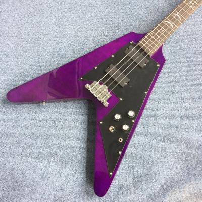 China Custom V Style Electric Guitar Rosewood Fingerboard 22 Fret Mahogany Body for sale