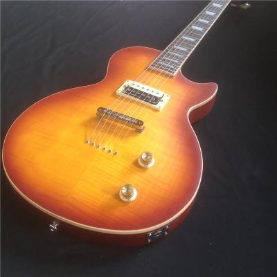 China LP Electric Guitar Blue Silver Accessories 22 Fret Mahogany Body Rosewood Fingerboard for sale