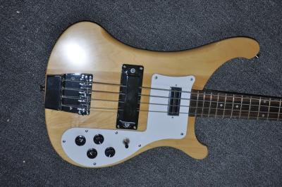 China 4 String Electric Bass Guitar Natural Alder Body Maple Neck Through Body Rosewood Fingerboard 20 Fret for sale