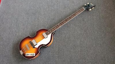 China Hofner BB2 4 String Electric Bass Guitar Maple Body Rosewood Fretboard Germany Pickups for sale