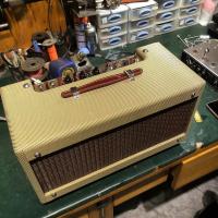 China Tweedle Dee Deluxe 5E3 Dumble Style Mods Tweed Head 16W 8 Ohm 6V6GT 12AX7 5Y3GT Handwired for sale