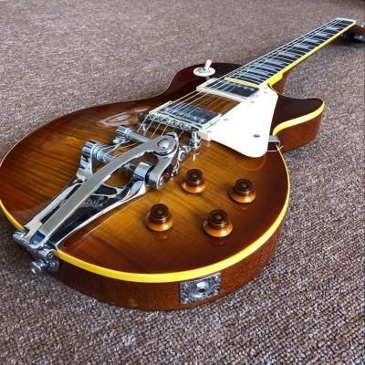 China Custom LP Electric Guitar Mahogany Body Rosewood Fingerboard 22 Frets OEM for sale