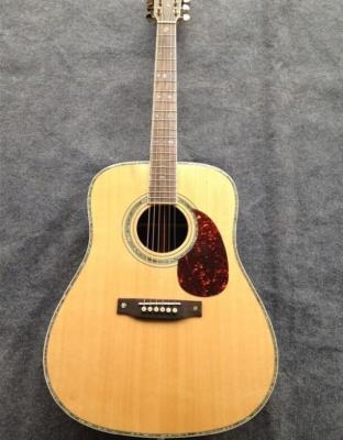 China D42 Acoustic Electric Guitar Spruce Top Rosewood Back Side 21 Frets Mahogany Neck for sale