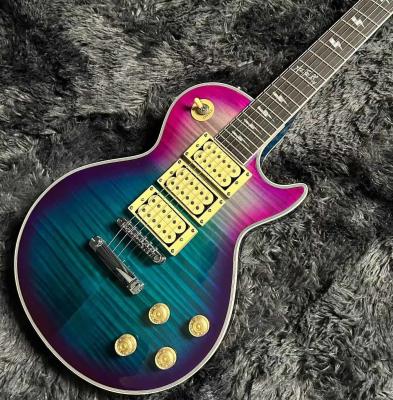 China Custom GB Style Flamed Maple Top Ace Frehley Electric Guitar Mahogany Body Rosewood Fretboard 6 Strings for sale