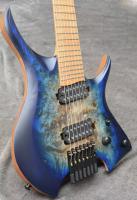 China 2025 Fanned Frets 7 Strings Headless Electric Guitar 25.5-27 Inch Scale for sale
