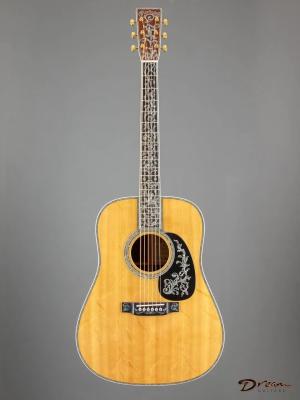 China Custom CFMIV 50th Anniversary D-50AA Limited-Edition Dreadnought Acoustic Guitar Natural Solid Wood 20 Fret for sale