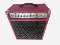China Custom Grand Handwired Overdrive Reverb 20W 1x12 Combo Purple Suede 2xEL84 3x12AX7 JJ Tubes for sale