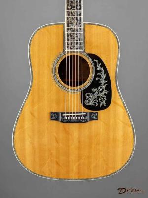 China Custom Martin Style D-50 Dreadnought Acoustic Guitar Natural Solid Spruce Top Rosewood Back 20 Fret for sale